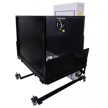 Freedom 52-inch Portable Stage Wheelchair Lift - Straight Right