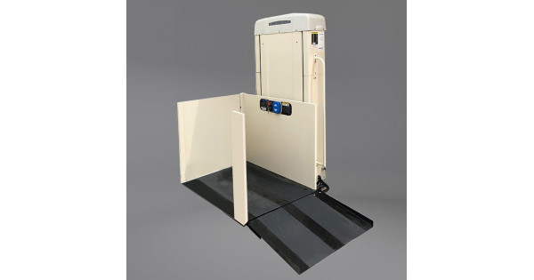 53 inch Adjacent, Right tower wheelchair lift for businesses
