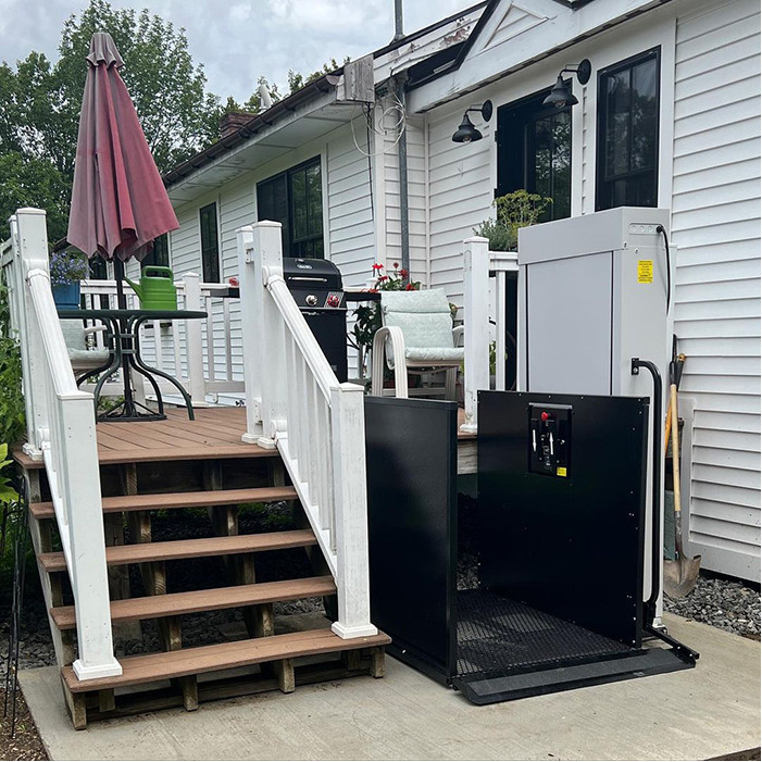 Residential Handicap Elevator Vertical Wheelchair Lift LGLIFT